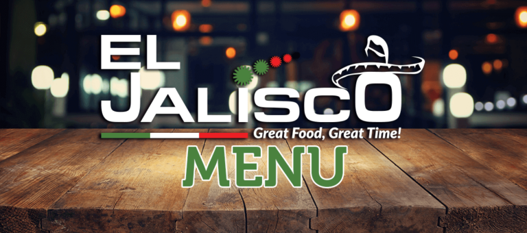 Menu – El Jalisco